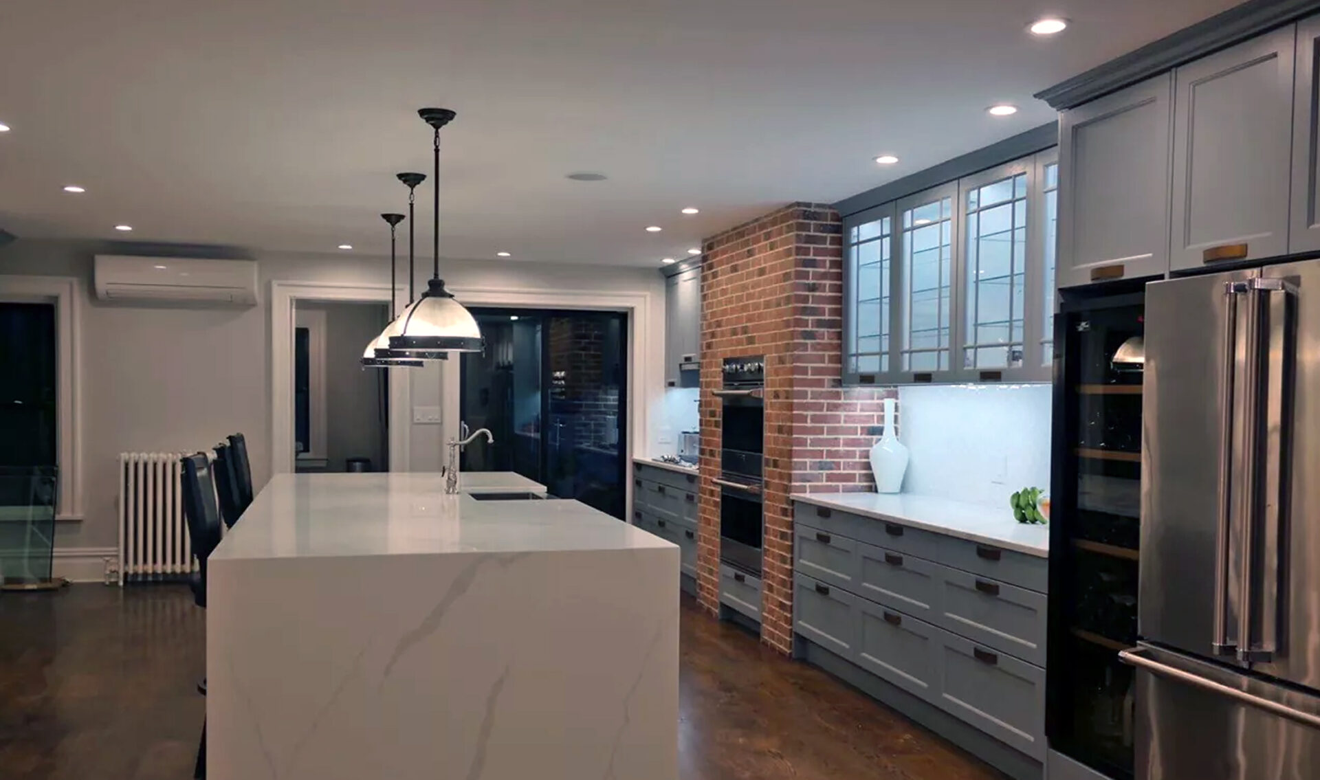 Gorgeous Traditional Farmhouse Kitchen | Prospect Lefferts Garden ...